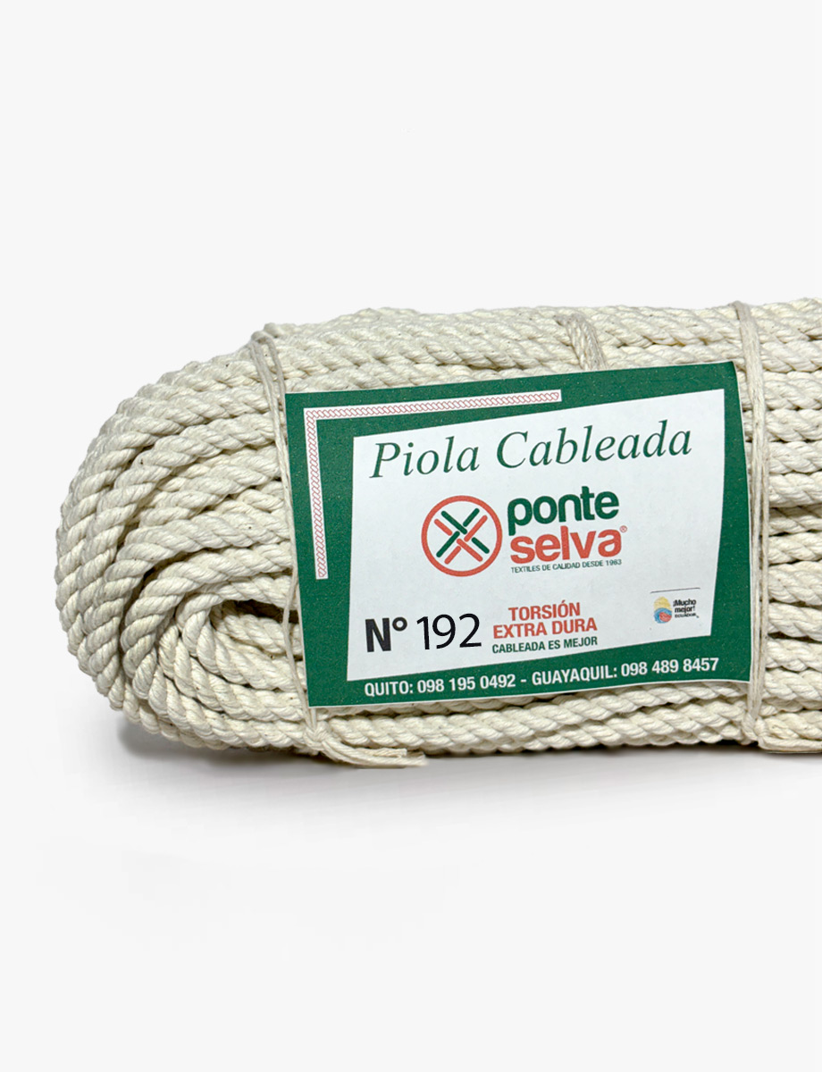 Piola cableada N°192 de 2kg - Ponte Selva